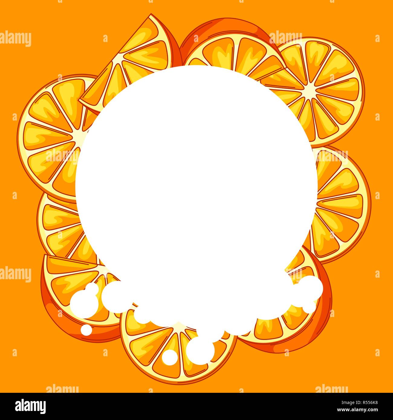 Creative oranges Stock Vector Images - Alamy