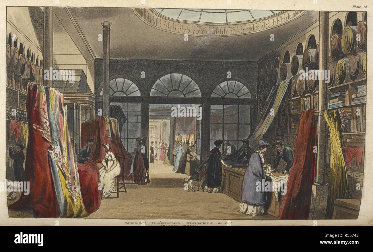 British fabric store 19th century hi-res stock photography and images ...