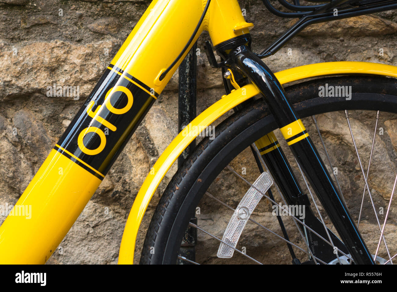 ofo is a Beijing-based bicycle sharing company with a dockless system ...
