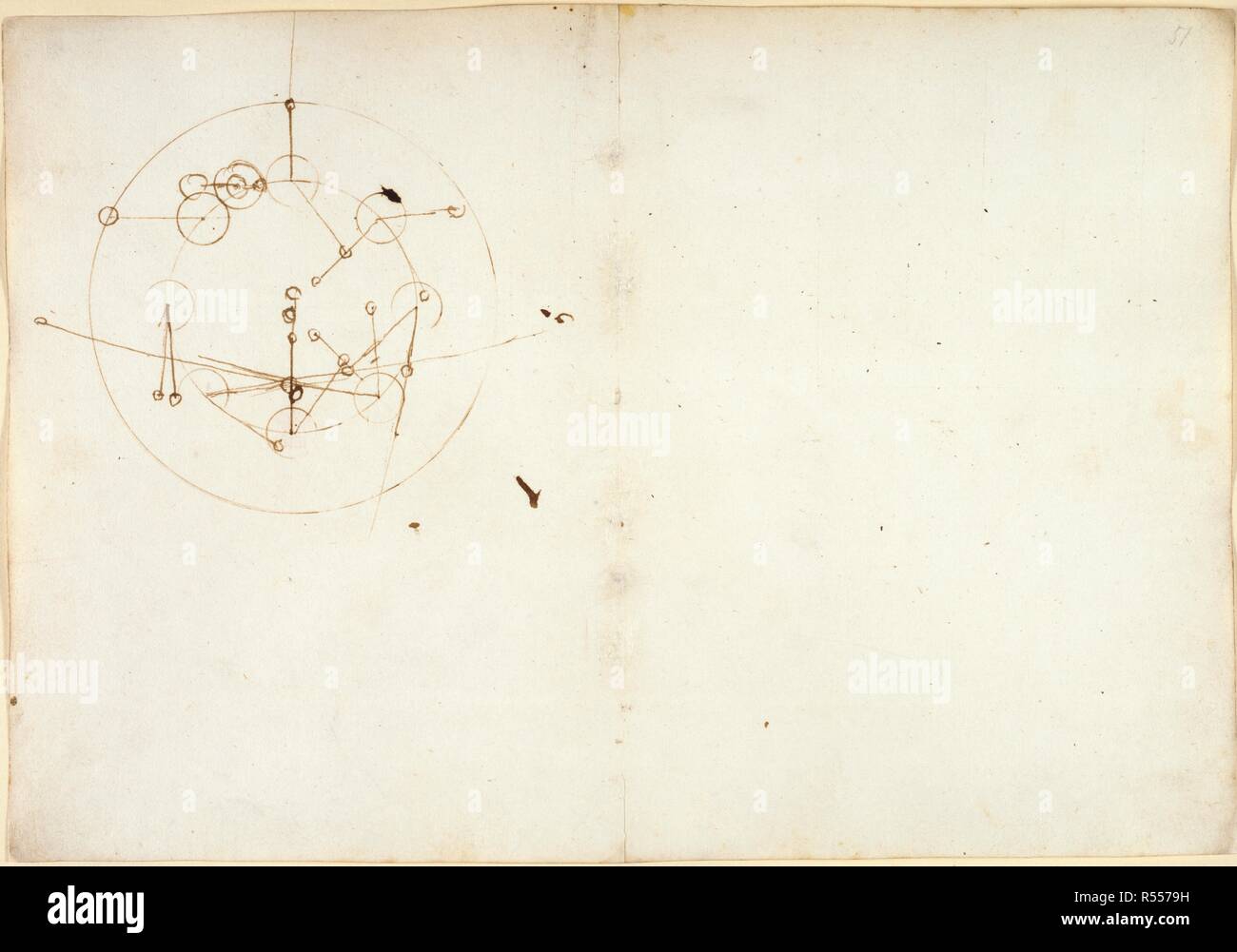 Drawings by Leonardo Da Vinici on on the mechanical powers and forces ...