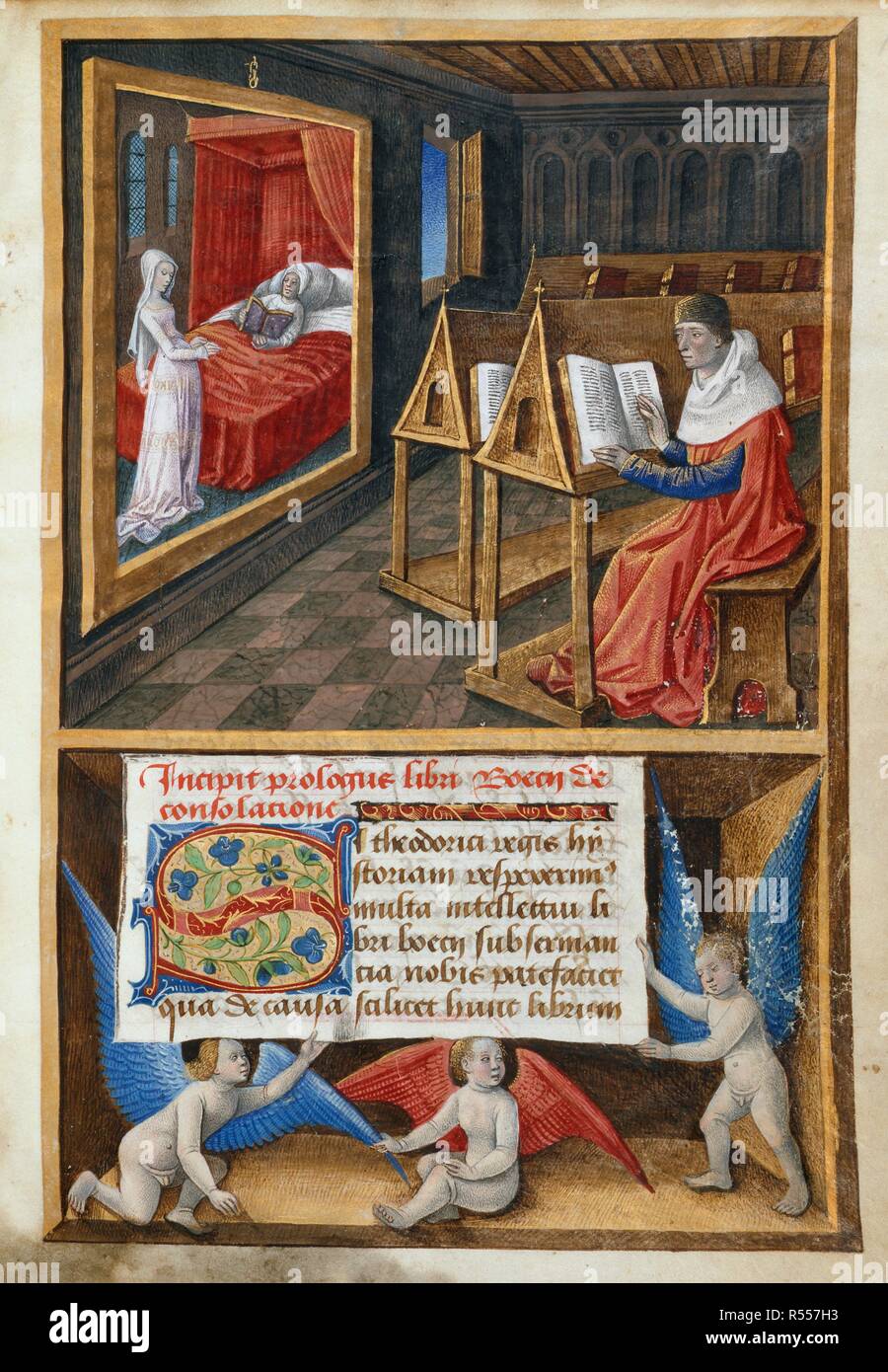 Boethius: consolation of philosophy hi-res stock photography and images ...