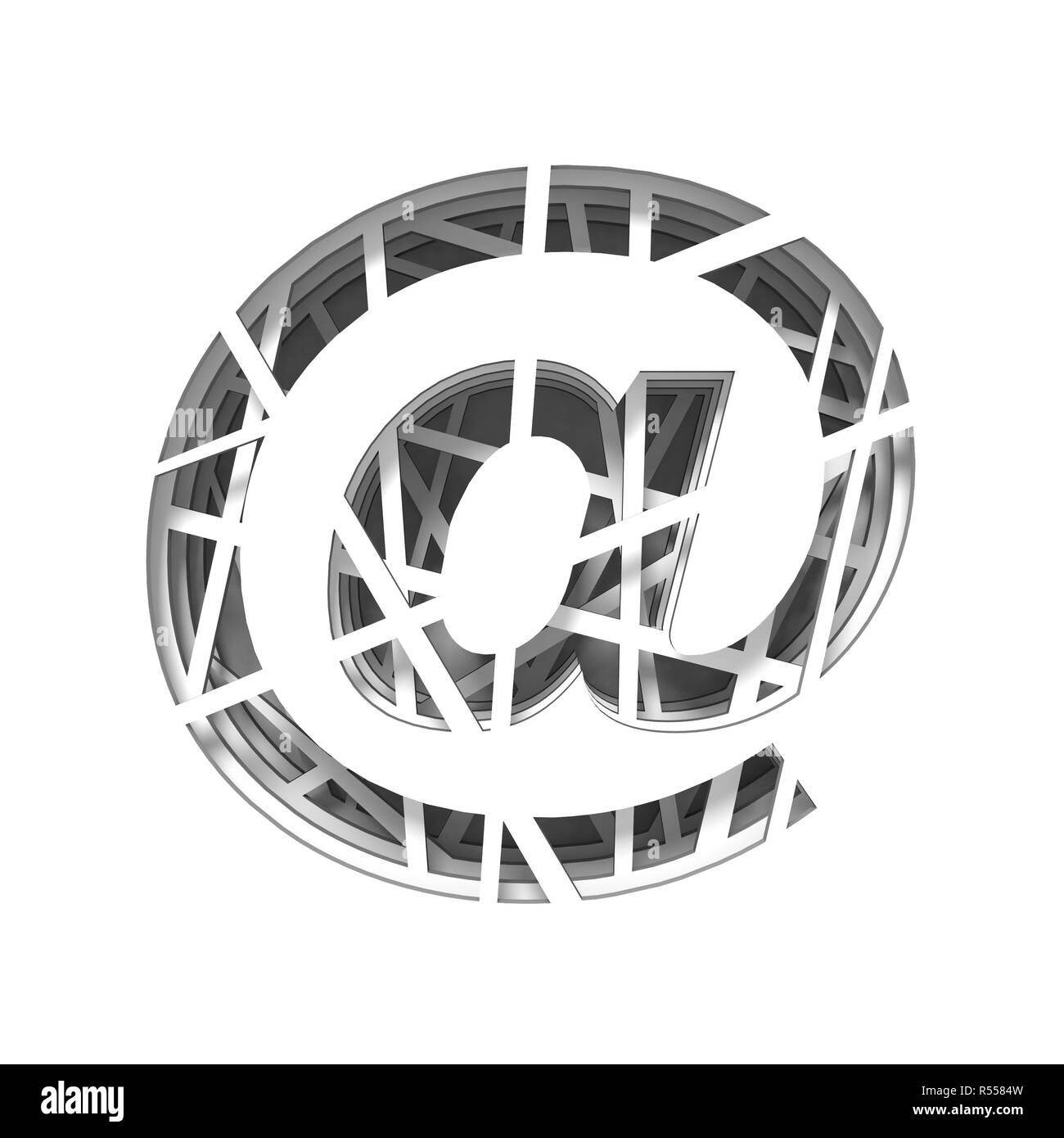 Mail lines Black and White Stock Photos & Images - Alamy