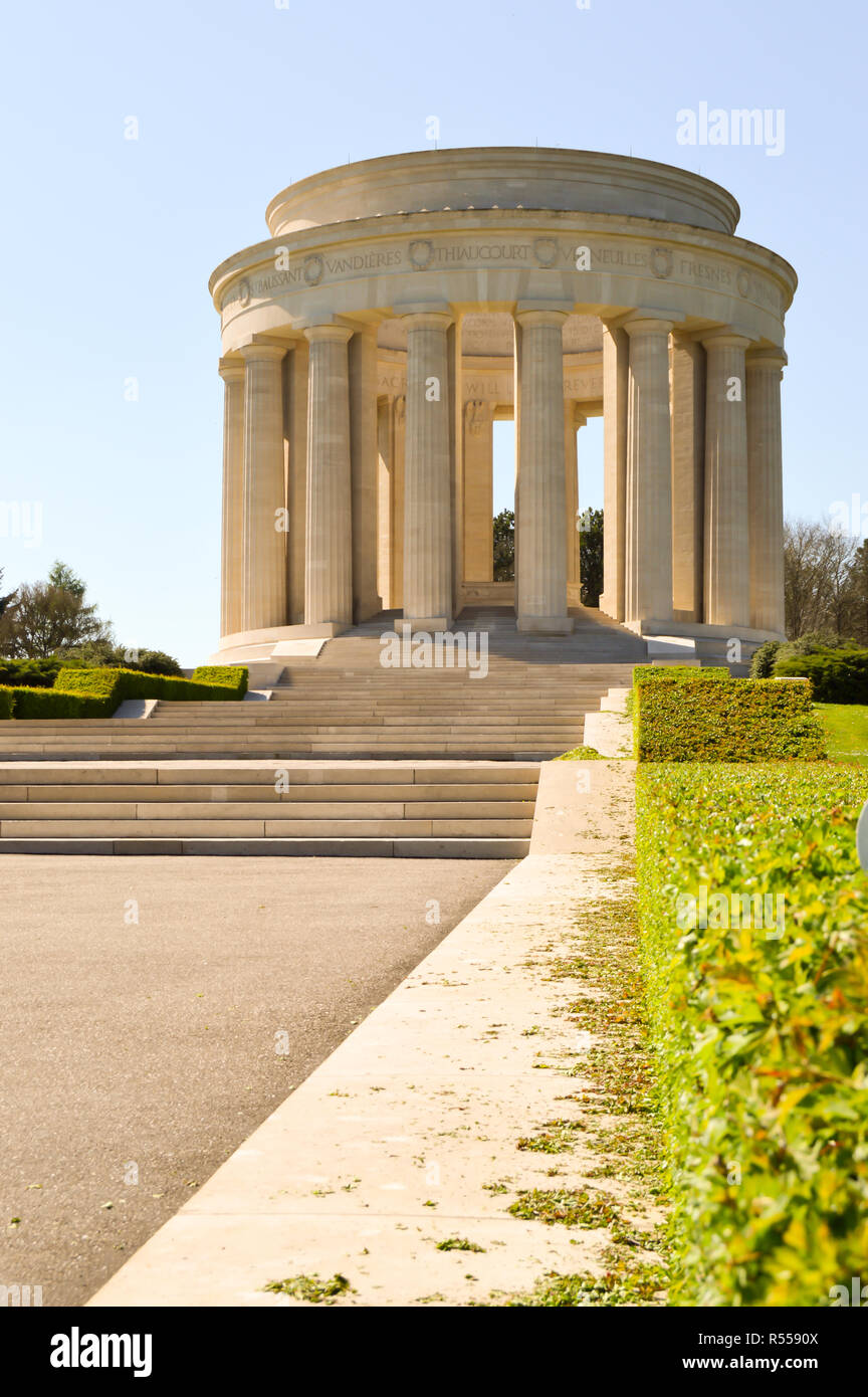 Monument of the Montsec Butte Stock Photo - Alamy