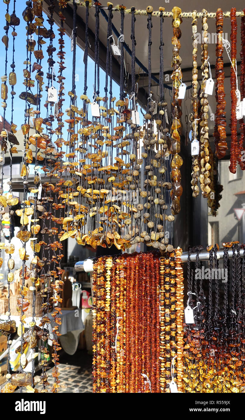 Souvenirs in Vilnius Lithuania Europe Stock Photo - Alamy