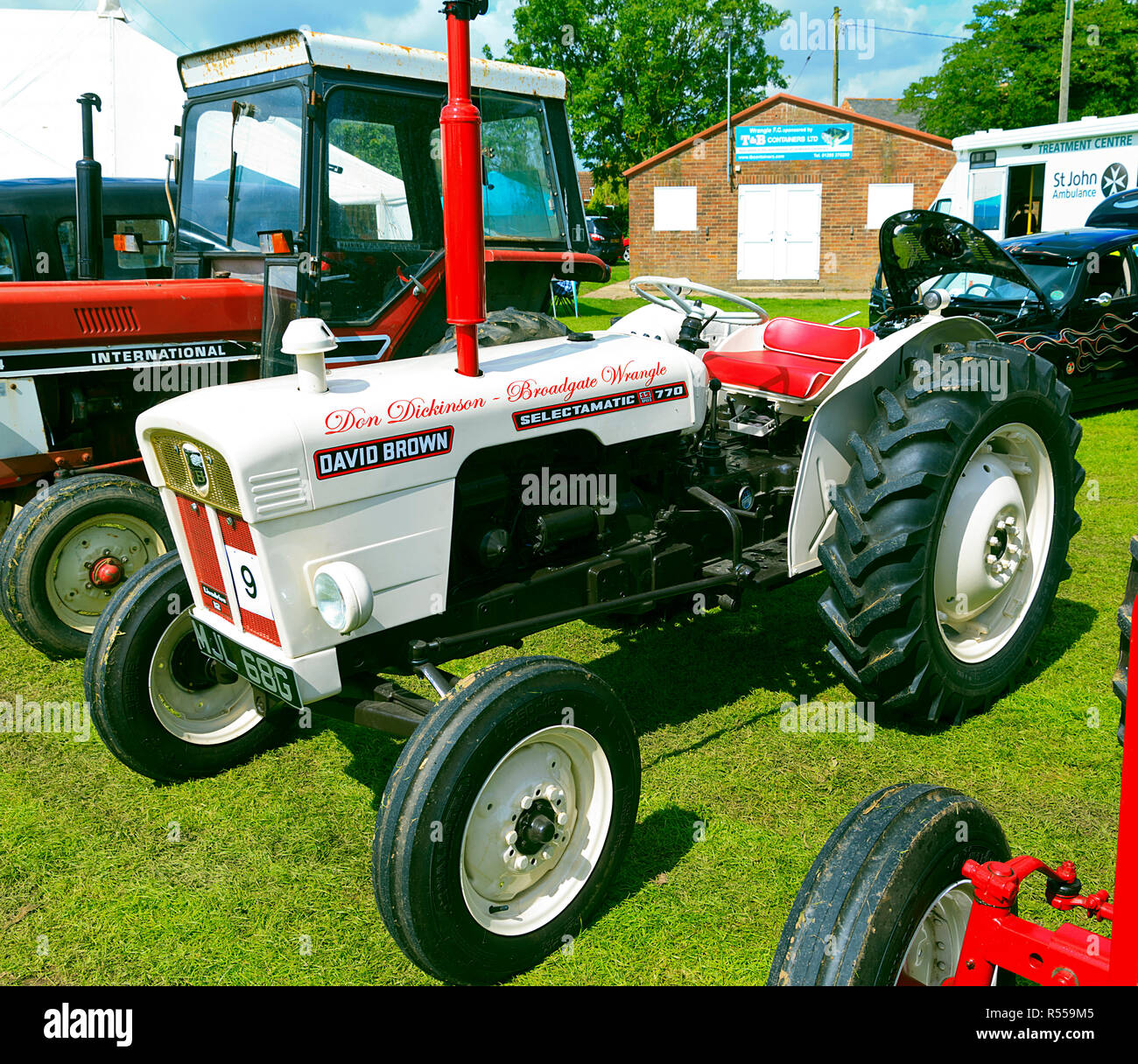 White david brown tractor hi-res stock photography and images - Alamy
