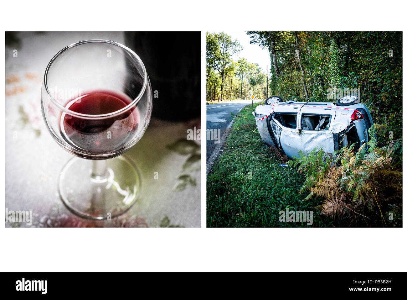 Drunk driving conceptual hi-res stock photography and images - Alamy