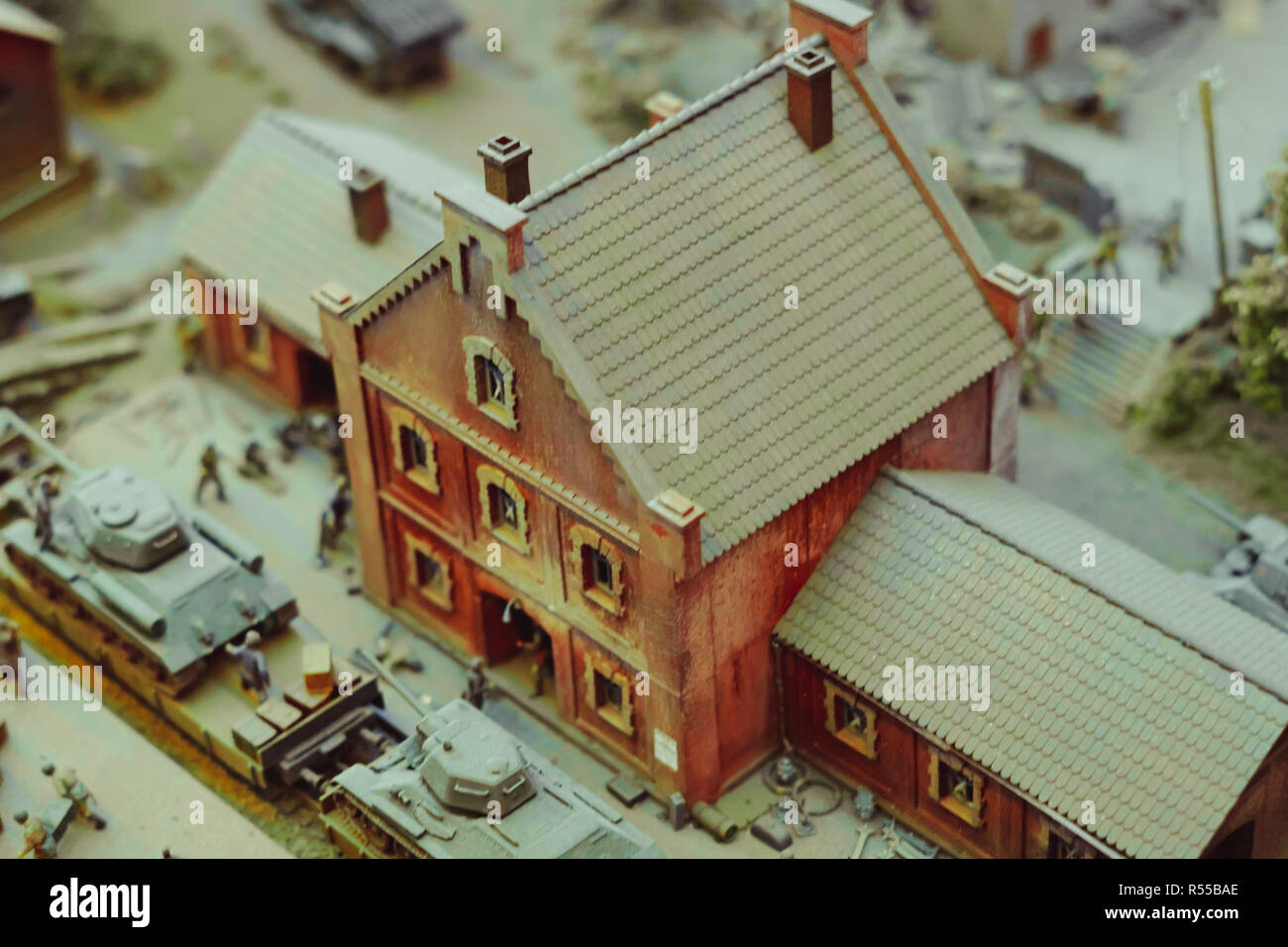 Novokuzneck, Russia - 26.07.2018: Wargaming miniatures depicting Soviet ...