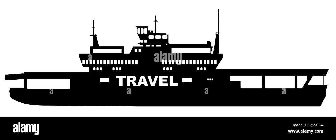 Transporter ship Black and White Stock Photos & Images - Alamy