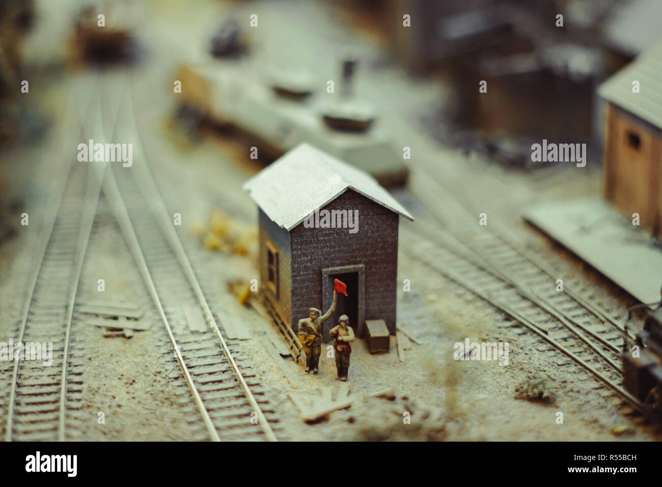 Novokuzneck, Russia - 26.07.2018: Wargaming miniatures depicting Soviet ...