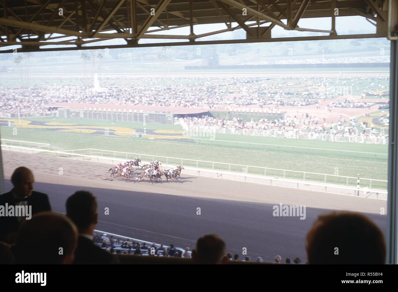 Race track grandstand hi-res stock photography and images - Alamy