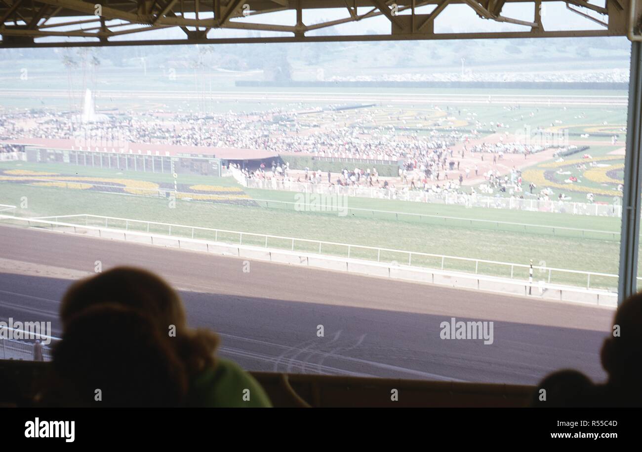 Race track grandstand hi-res stock photography and images - Alamy