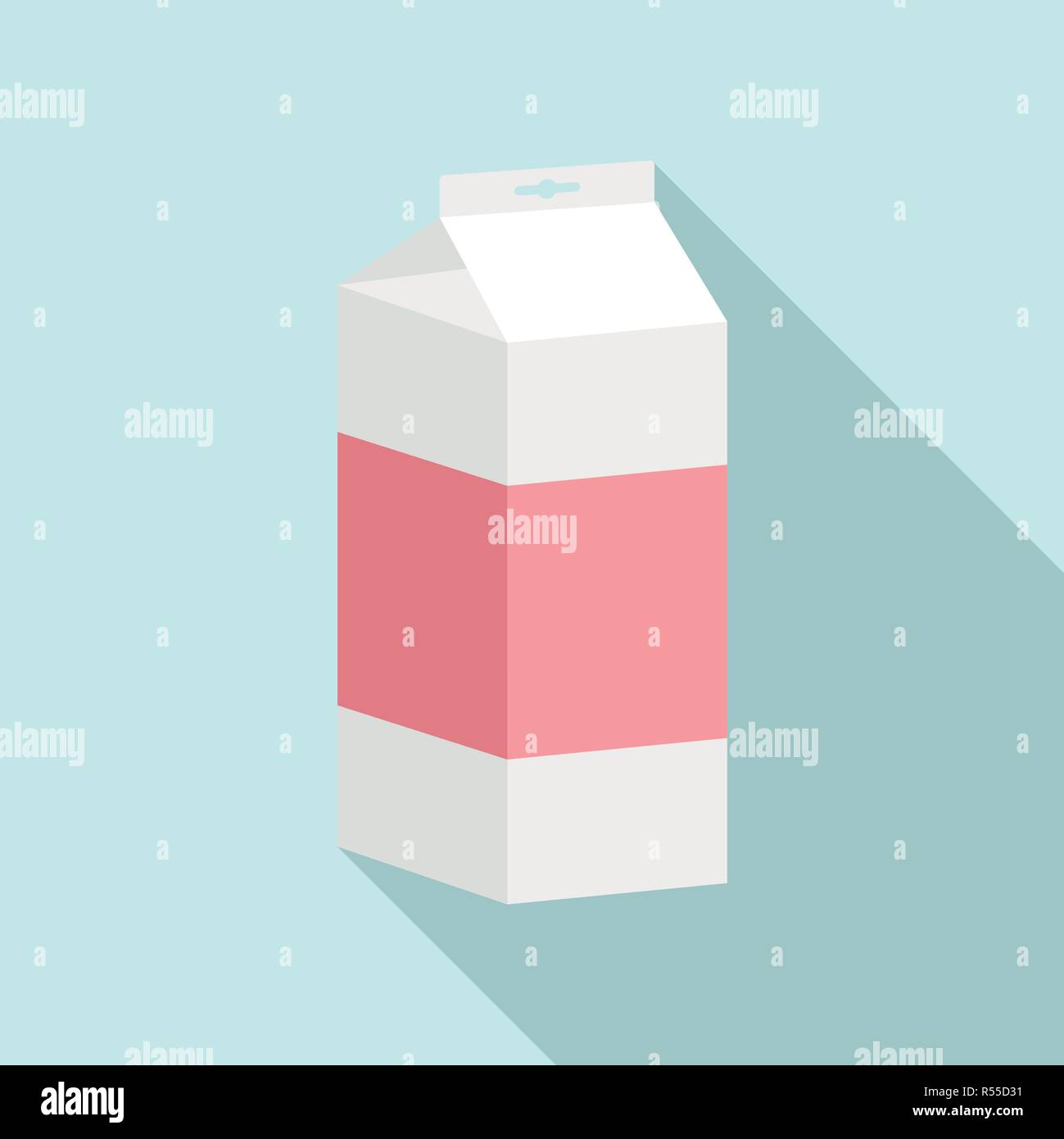 Juice pack icon. Flat illustration of juice pack vector icon for web ...