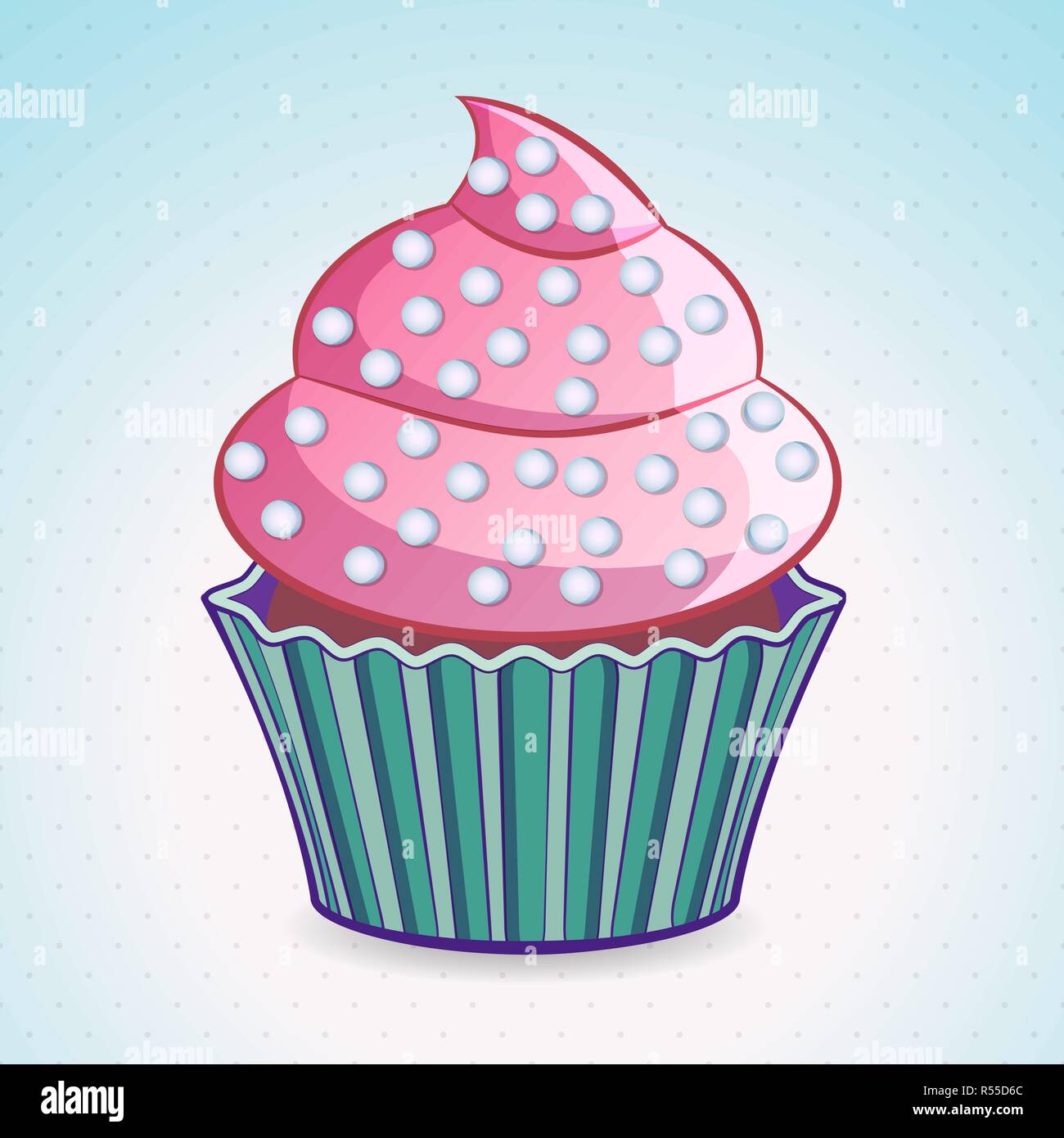 Cake cookies isolated on Stock Vector Images - Alamy