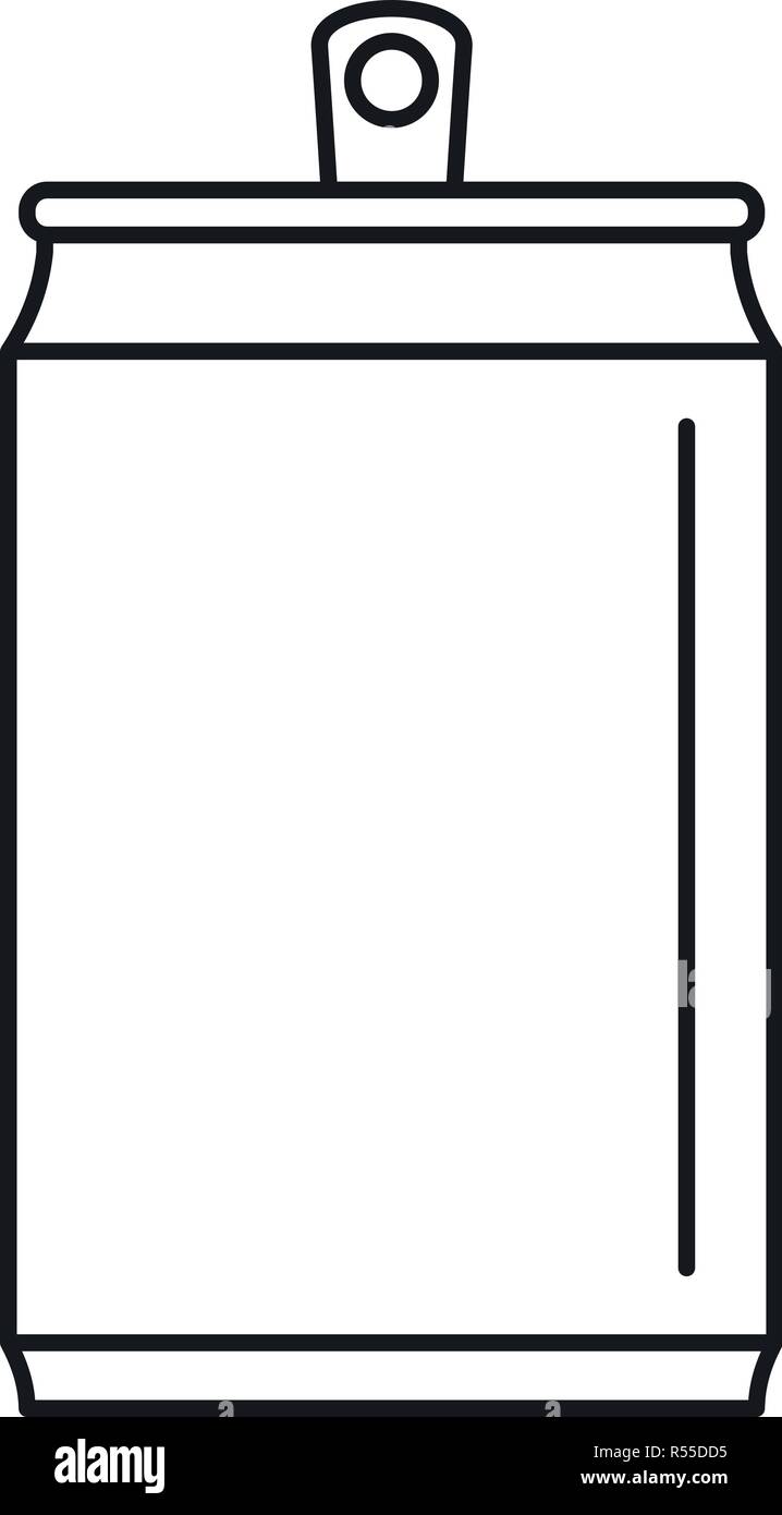 Tin Can Outline