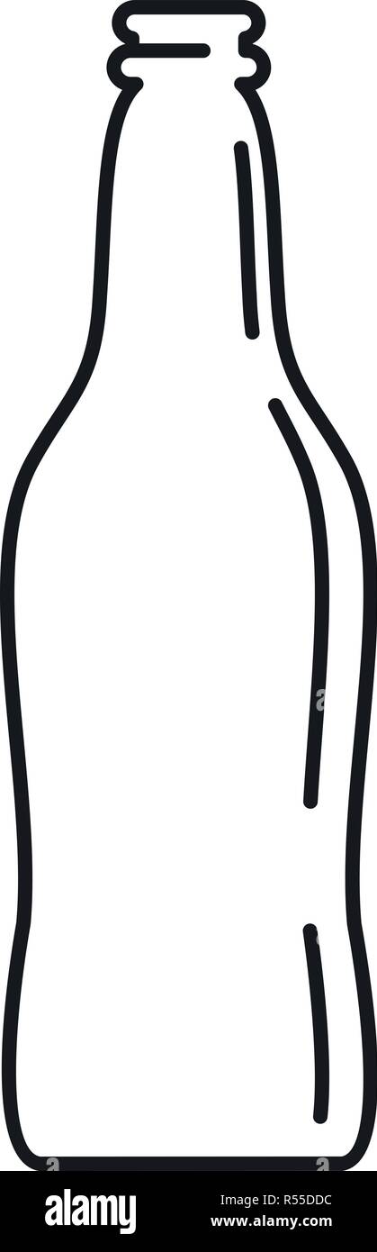 Beer Bottle Outline