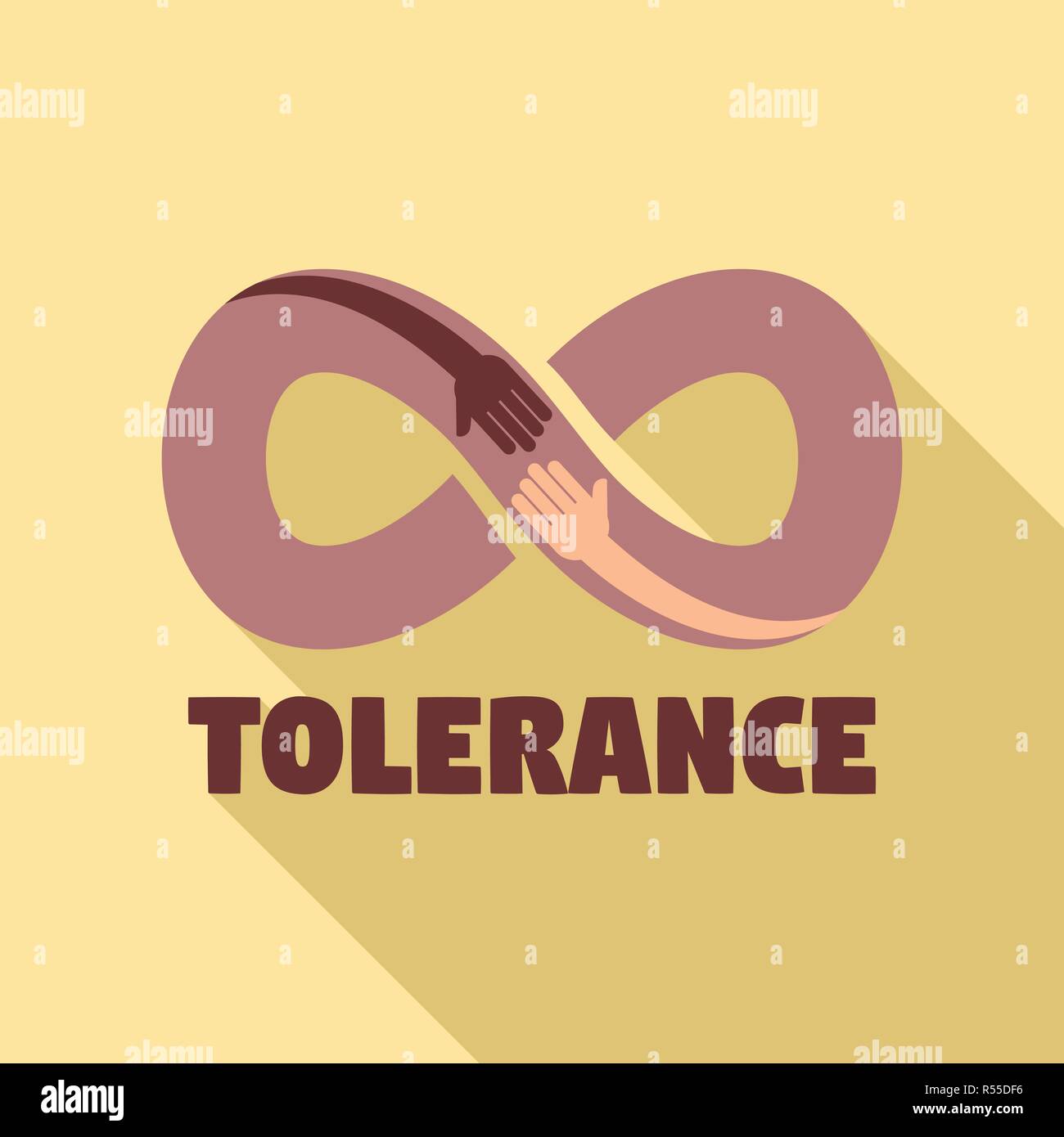 Tolerance logo. Flat illustration of tolerance vector logo for web ...