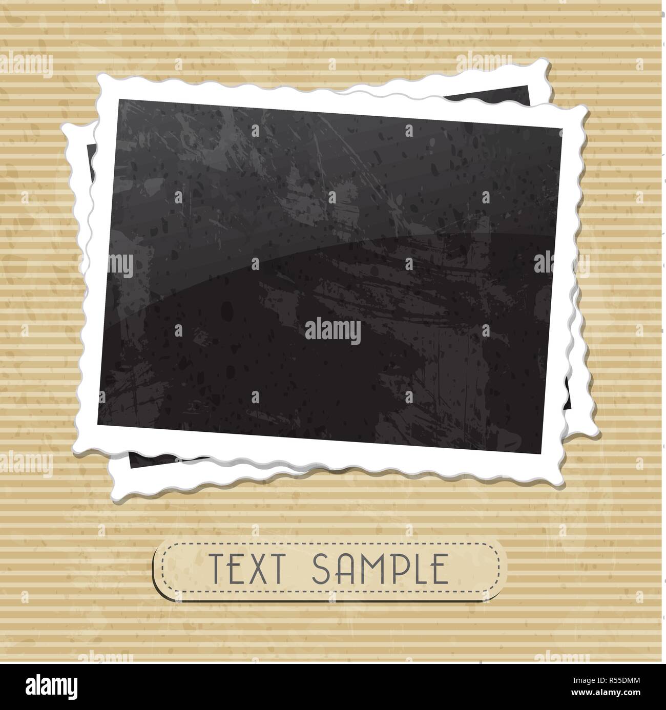 vintage photo template Stock Vector Image & Art - Alamy