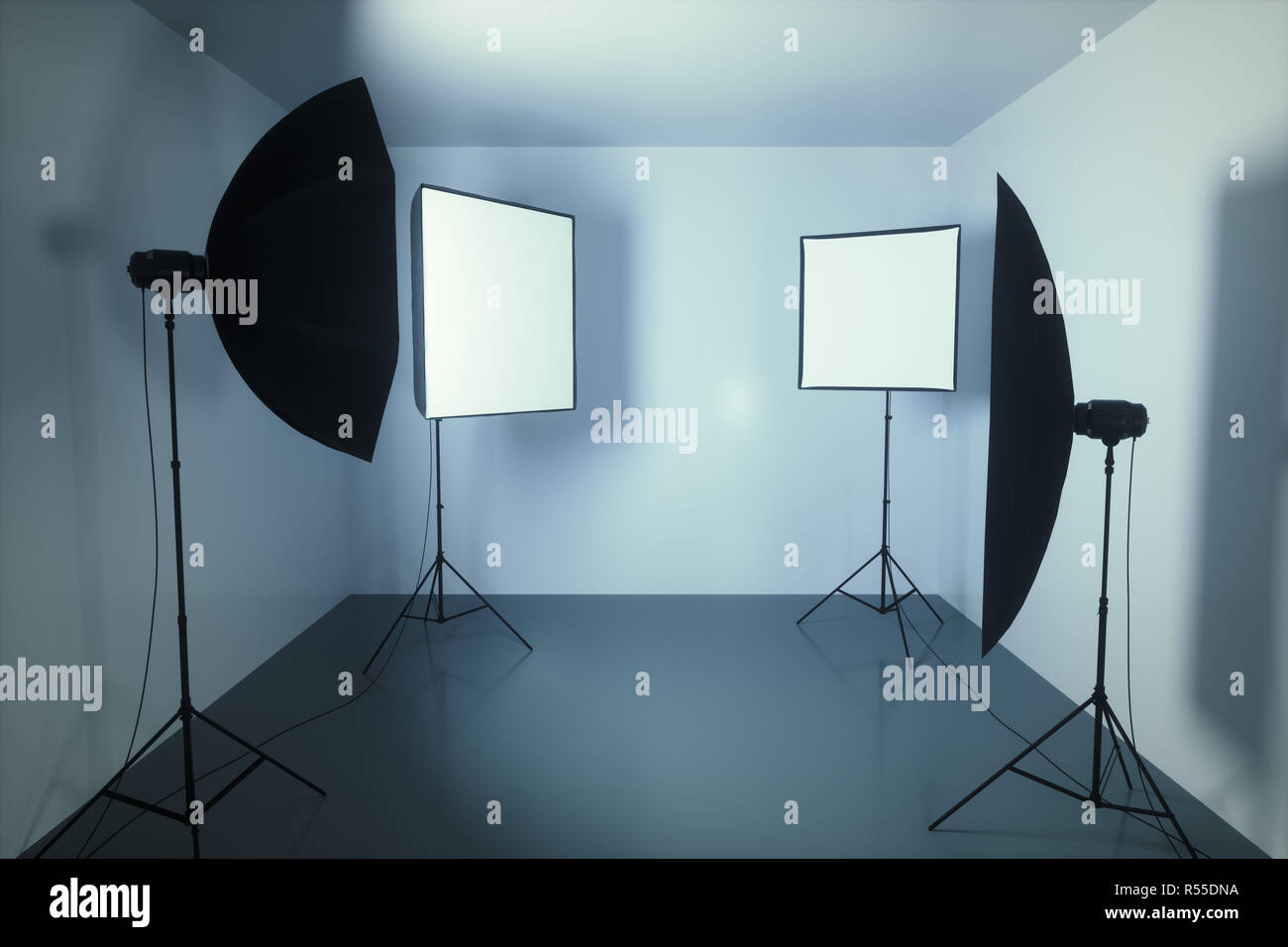 Photography Studio Small Room Stock Photo - Alamy