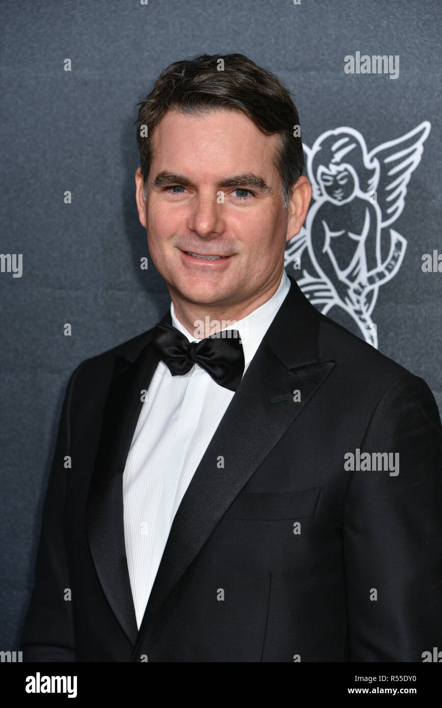 Jeff Gordon attends the 2018 Angel Ball at Cipriani Wall Street on ...