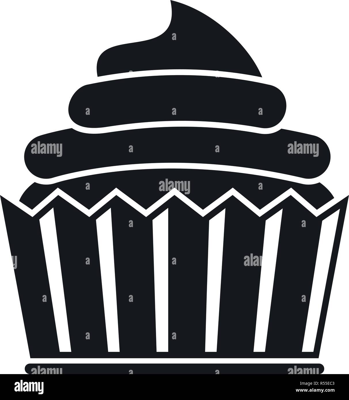 Cannabis cake icon. Simple illustration of cannabis cake vector icon ...