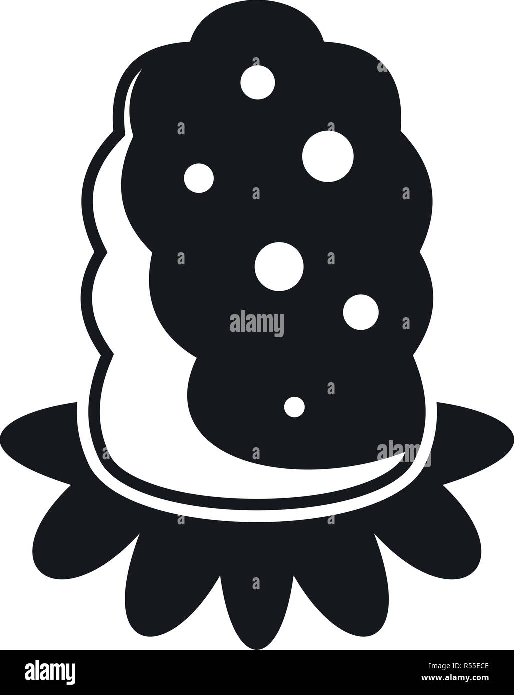 Marijuana seed icon. Simple illustration of marijuana seed vector icon ...