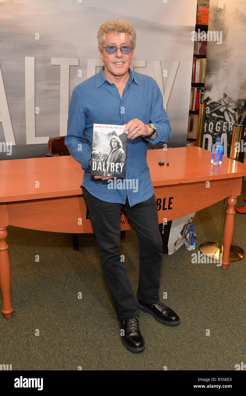 Roger Daltrey signs copies of his new book 'Thanks A Lot Mr ... Roger Daltrey signs copies of his new book 'Thanks A Lot Mr ...