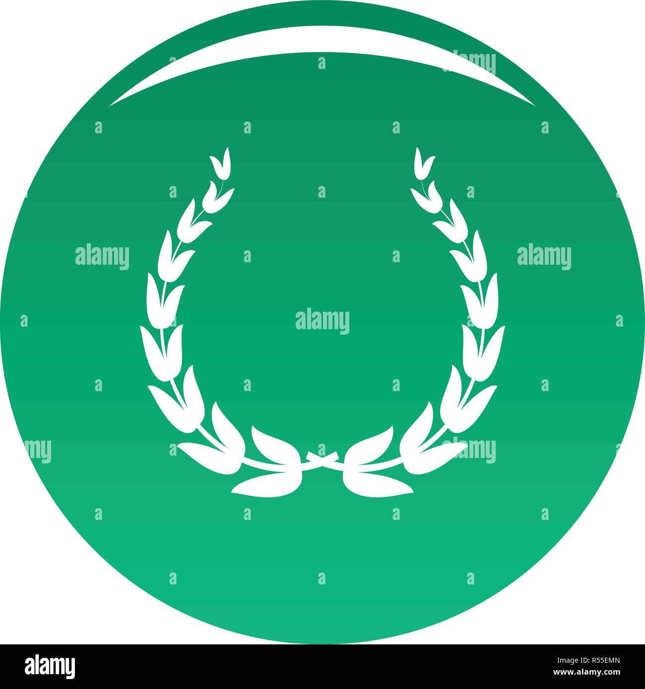 Royal wreath icon. Simple illustration of royal wreath vector icon for ...