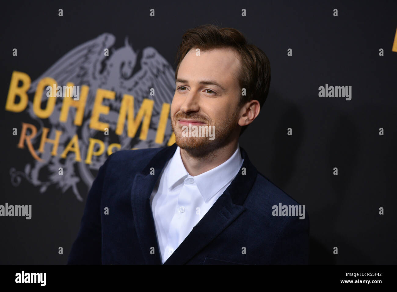 Joseph Mazzello attends 'Bohemian Rhapsody' New York premiere at The ...