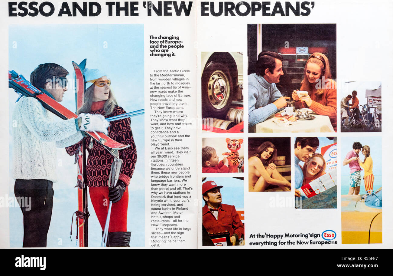 Esso ads hi-res stock photography and images - Alamy