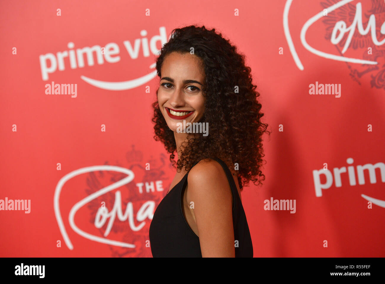 Ines Melab attends Amazon Prime Premiere of The Romanoffs at Russian ...