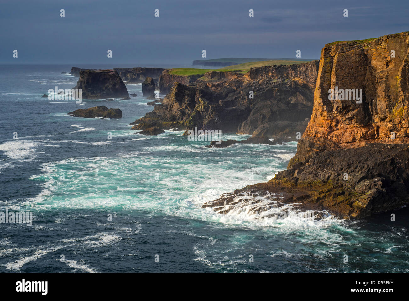 Eshaness coast in shetland hi-res stock photography and images - Alamy