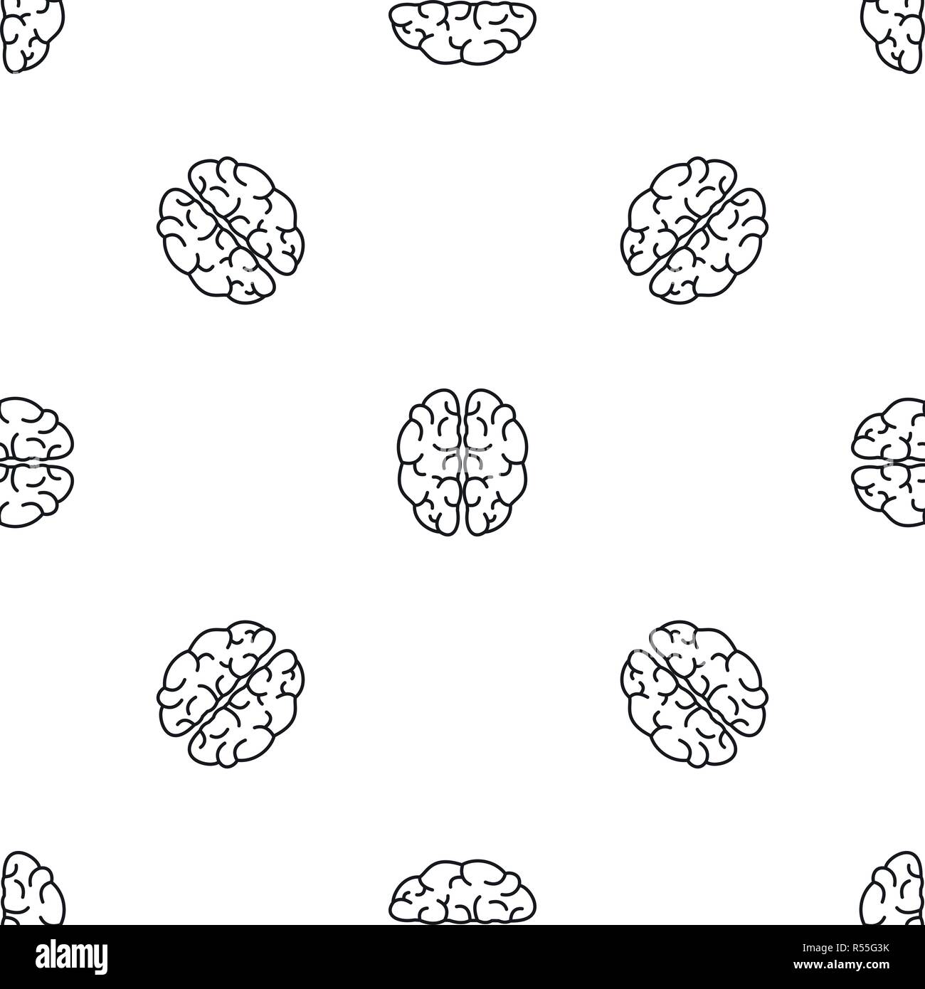Genius brain pattern seamless vector repeat geometric for any web ...
