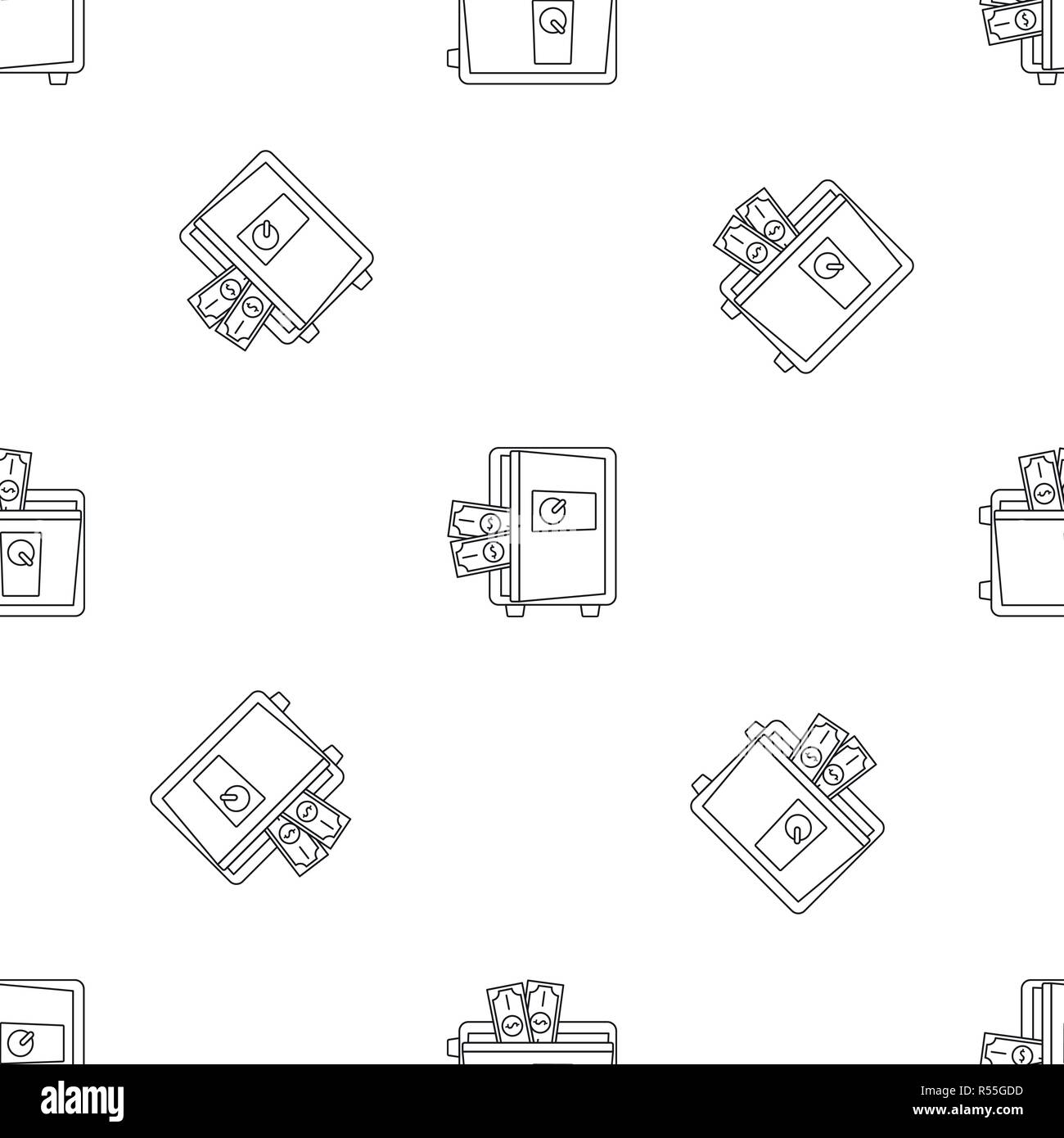 Metal safe pattern seamless vector repeat geometric for any web design Stock Vector Image & Art ...