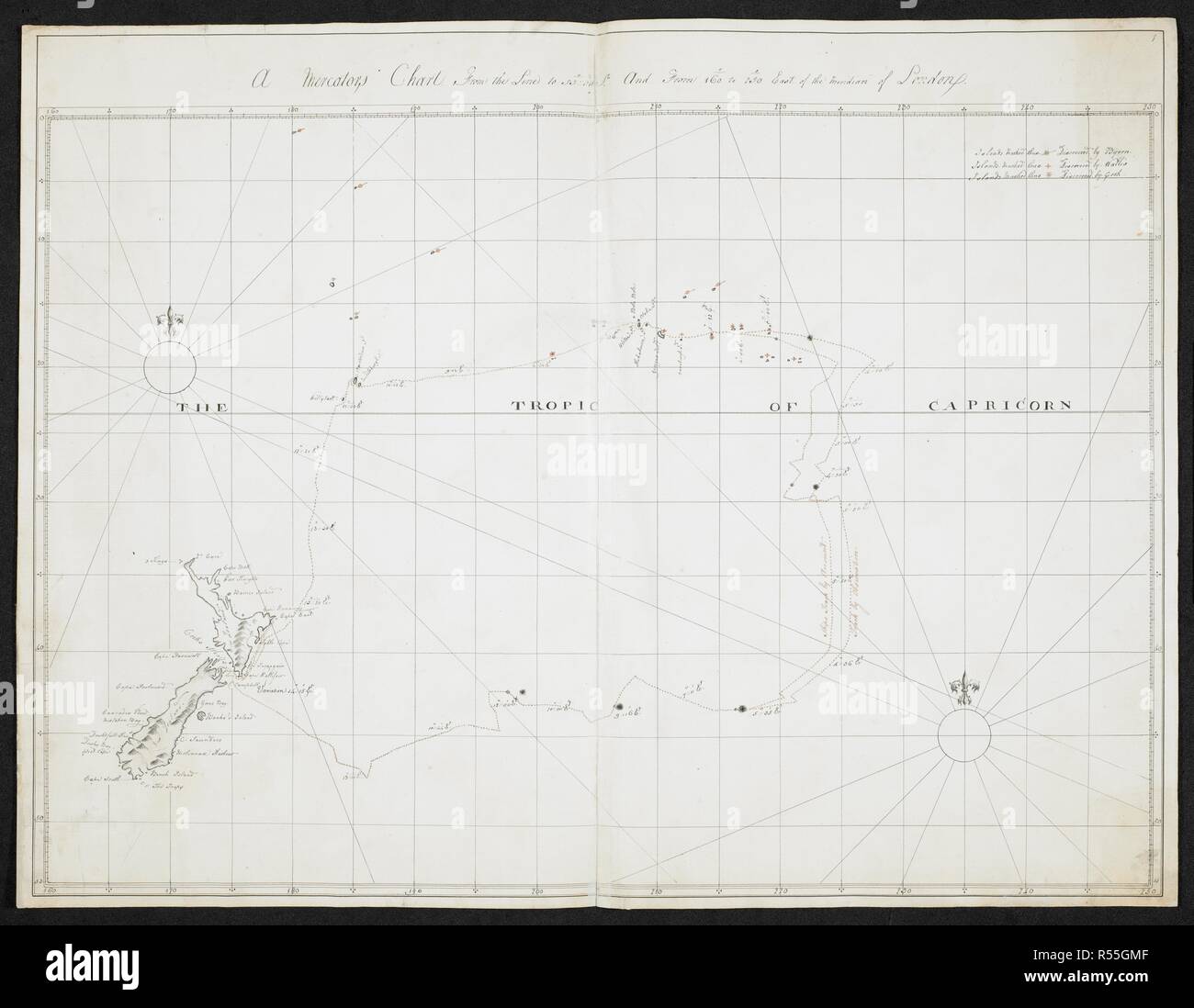 World Map Tropic Of Capricorn