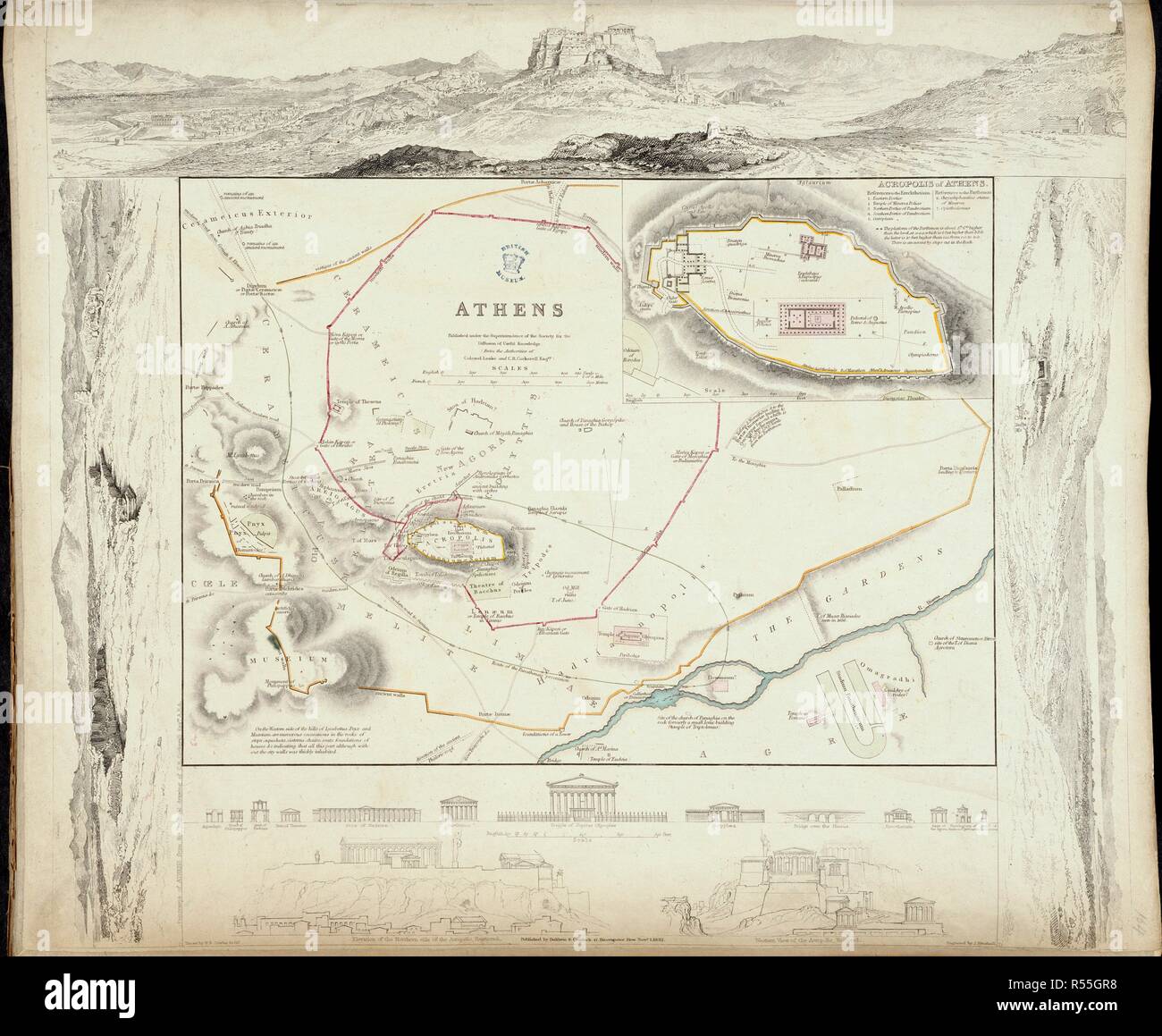 Athens. [A Series of Maps, Modern and Ancient, under the s. London ...