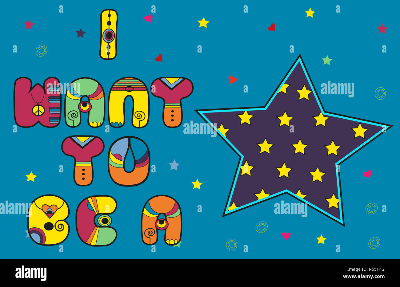 I want to be a star hi-res stock photography and images - Alamy