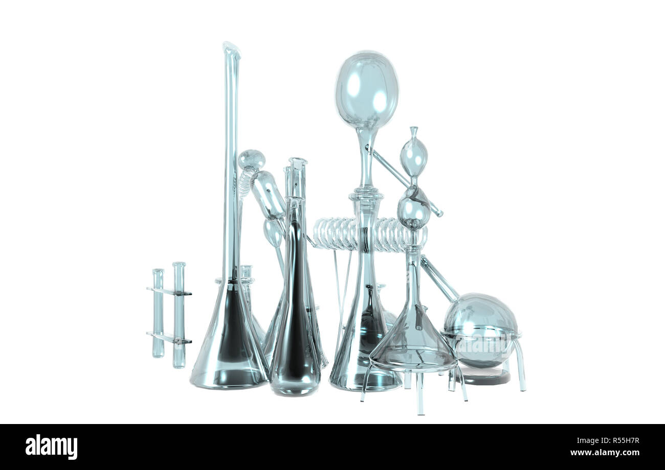 Apparatus laboratory Cut Out Stock Images & Pictures - Alamy