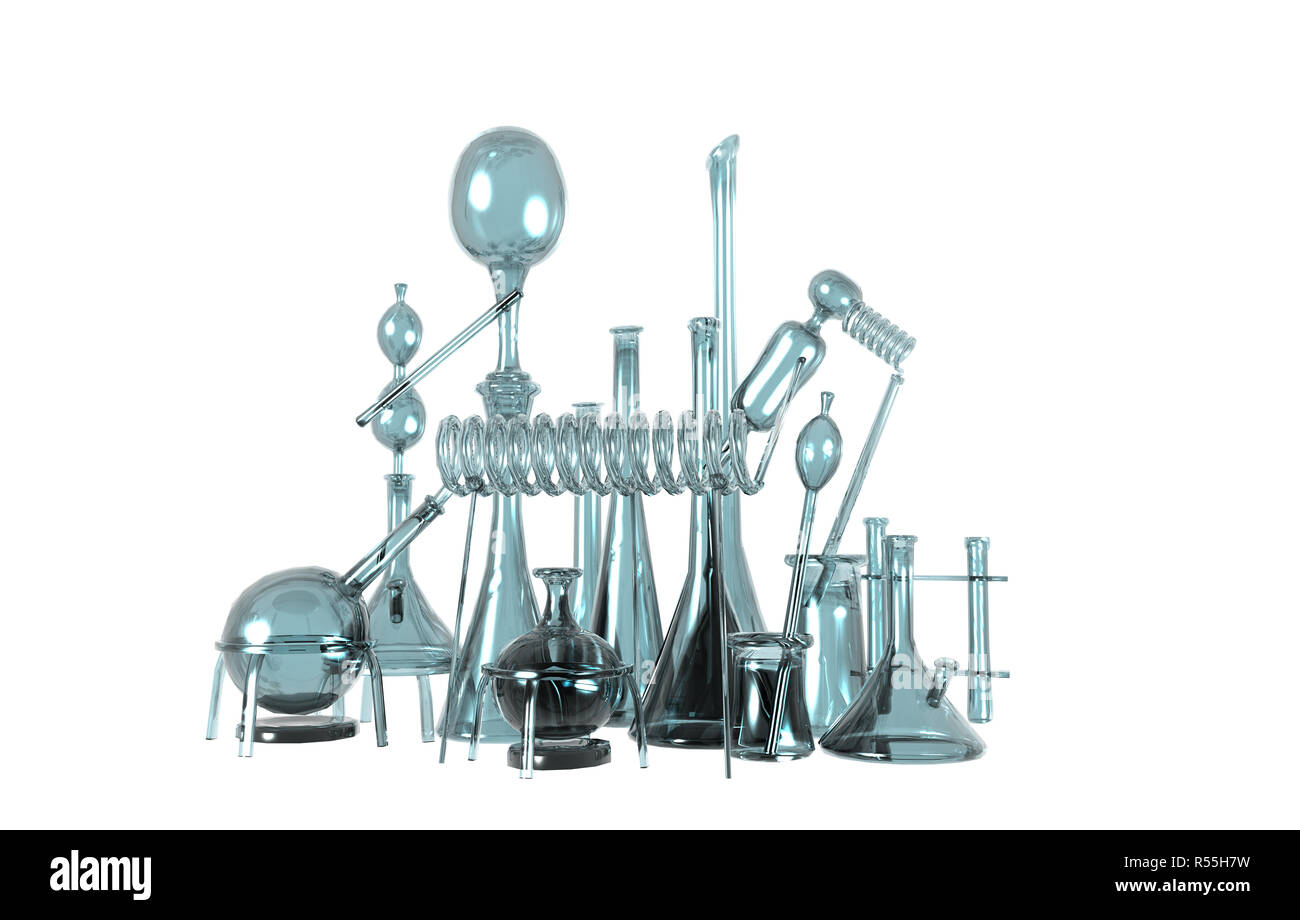 Apparatus laboratory Cut Out Stock Images & Pictures - Alamy