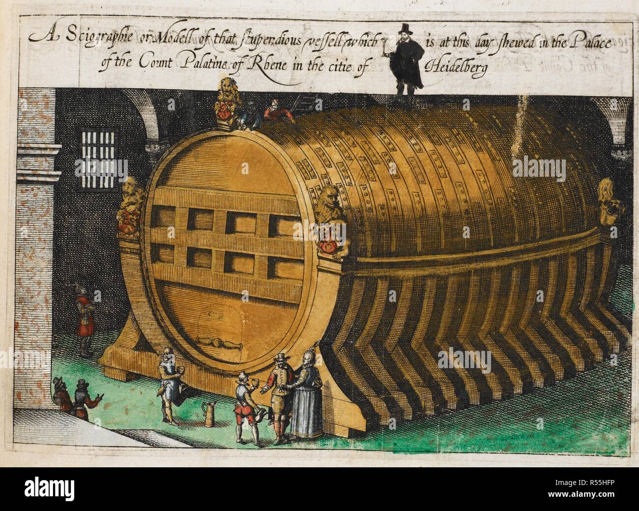 A Sciographie or Modell of that stupendious vessell which is at this ...