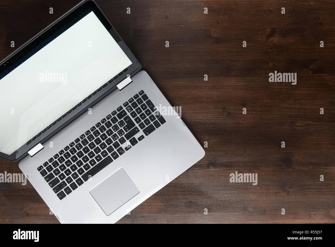 Laptop mockup dark hi-res stock photography and images - Alamy