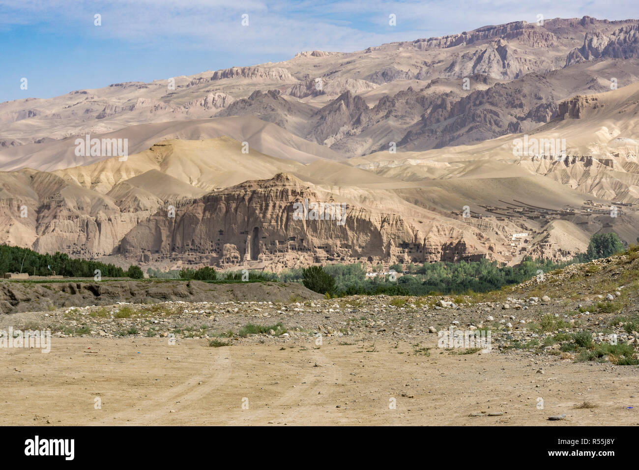 View of Bamiyan Valley - Afghanistan Stock Photo - Alamy