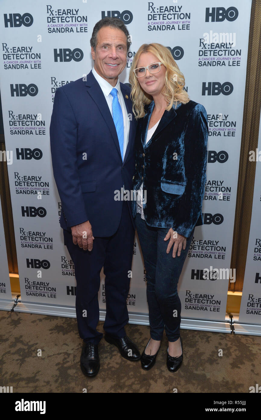 Andrew Cuomo and Sandra Lee attend 'RX: Early Detection A Cancer ...