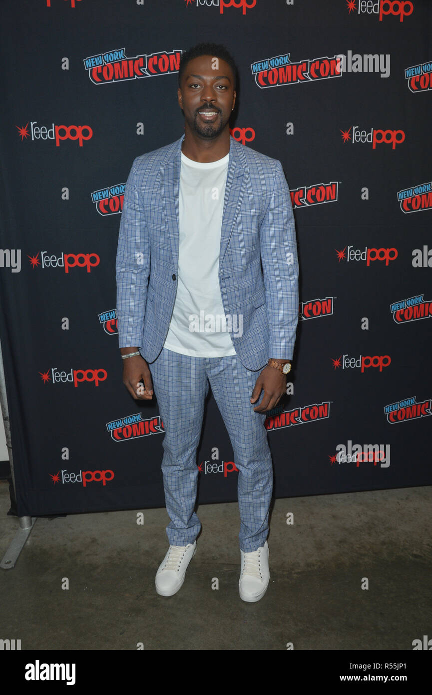 David Ajala attends New York Comic Con at Jacob Javits Center on ...
