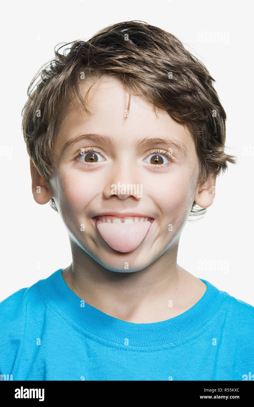 Portrait of a young boy Stock Photo - Alamy