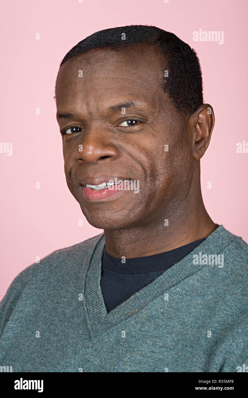Portrait of an African American man Stock Photo - Alamy