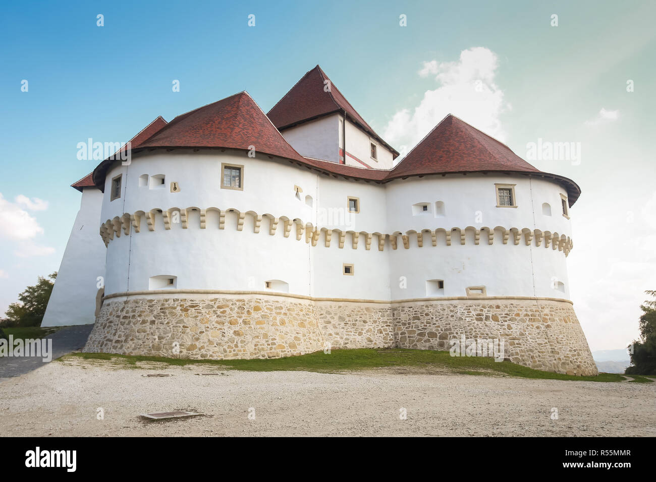 A view of the Veliki Tabor fortress in Zagorje, Croatia Stock Photo - Alamy