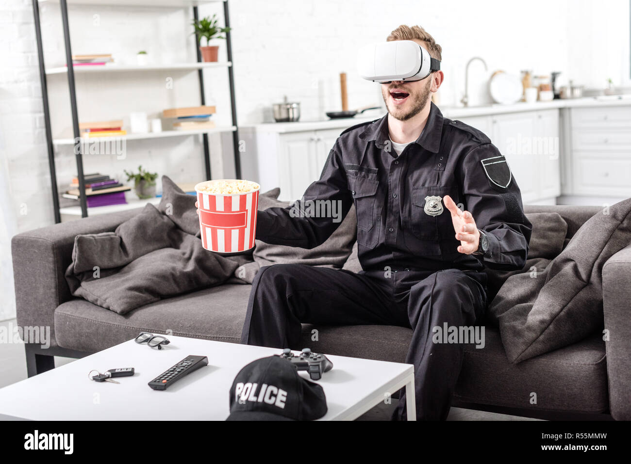 Police cap 3d hi-res stock photography and images - Alamy