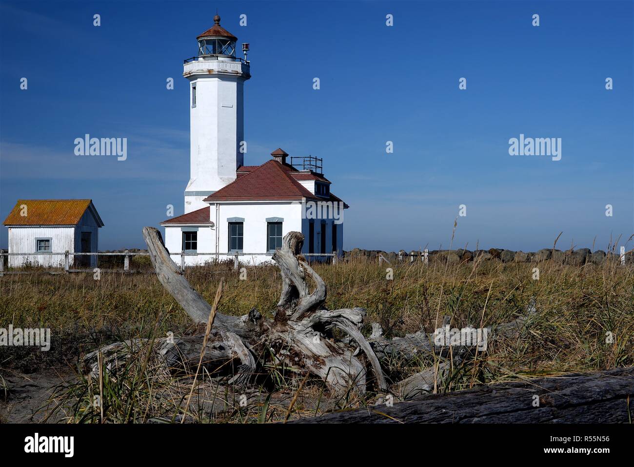 Point wilson lighthouse hi-res stock photography and images - Alamy