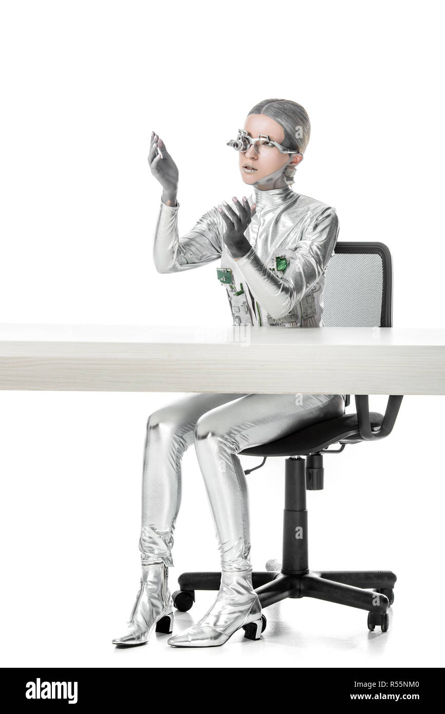 Female robot hi-res stock photography and images - Alamy