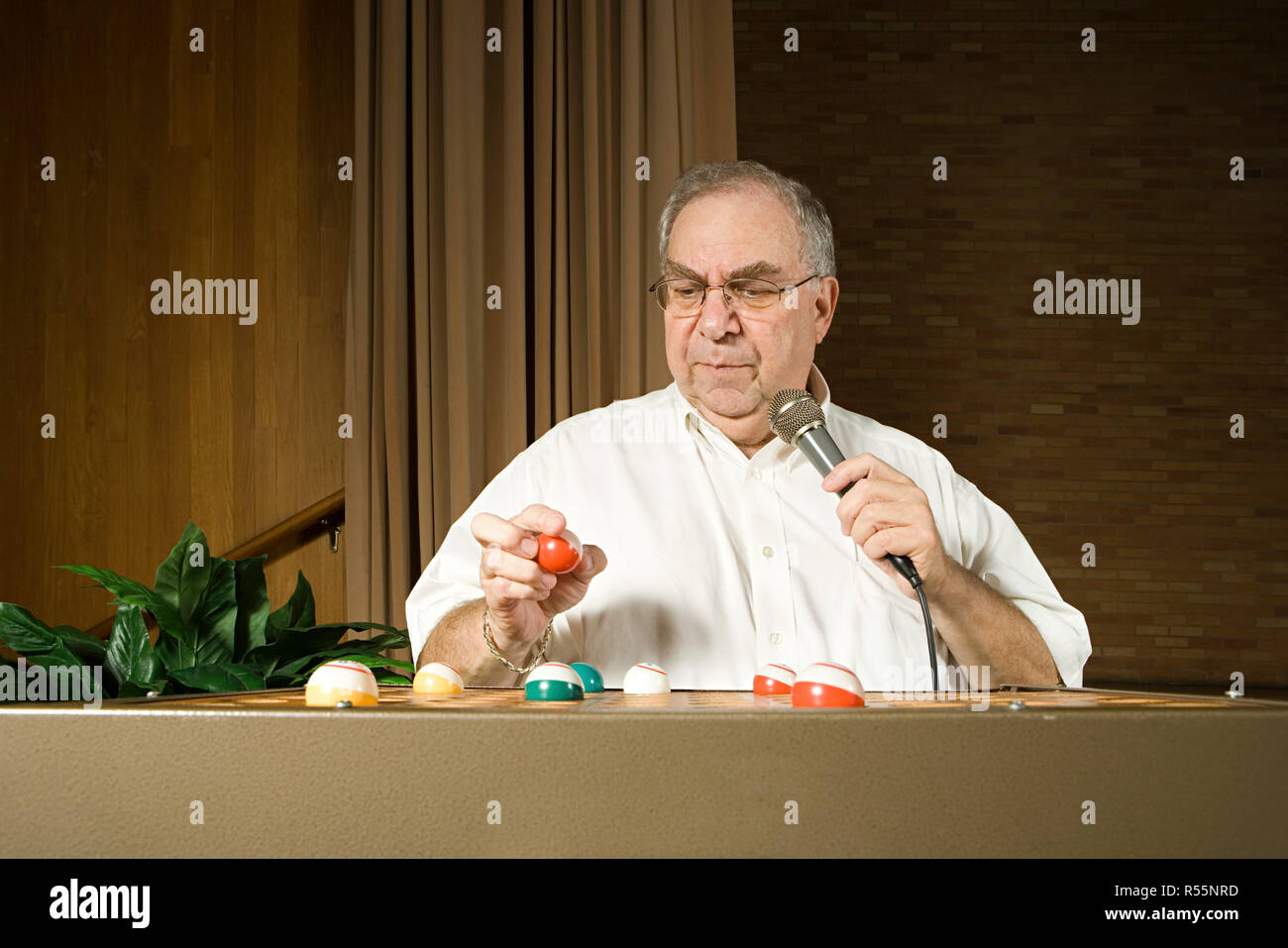 Bingo caller hi-res stock photography and images - Alamy